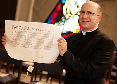 Meet the chancellor: Father Daniel Rayer