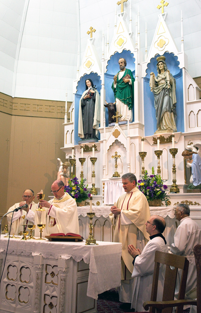 Loma Mass for Msgr. Pleskac Feb. 21