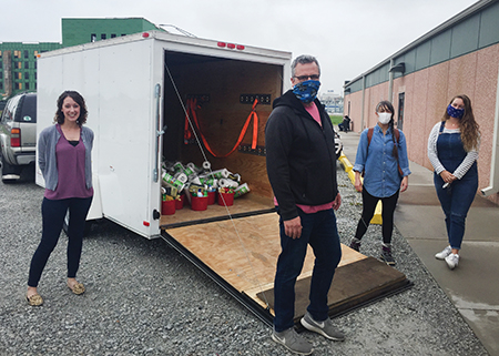 CSS partners with church, cultural center to distribute cleaning kits