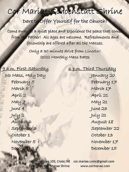 Cor Mariae Shrine: ‘reach the heights of greatest holiness through ...