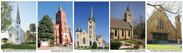 Participants visit ‘Parade of Churches’