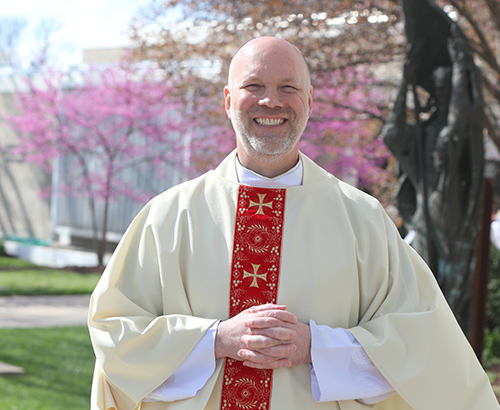 Fr. Vandewalle marks jubilee at Chrism Mass
